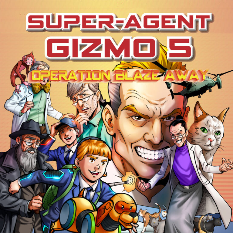 Super-Agent Gizmo 5 Operation Blaze Away Book - The Circle